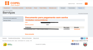 2 via Copel, como emitir a fatura e pagar, evite o corte da luz de casa.