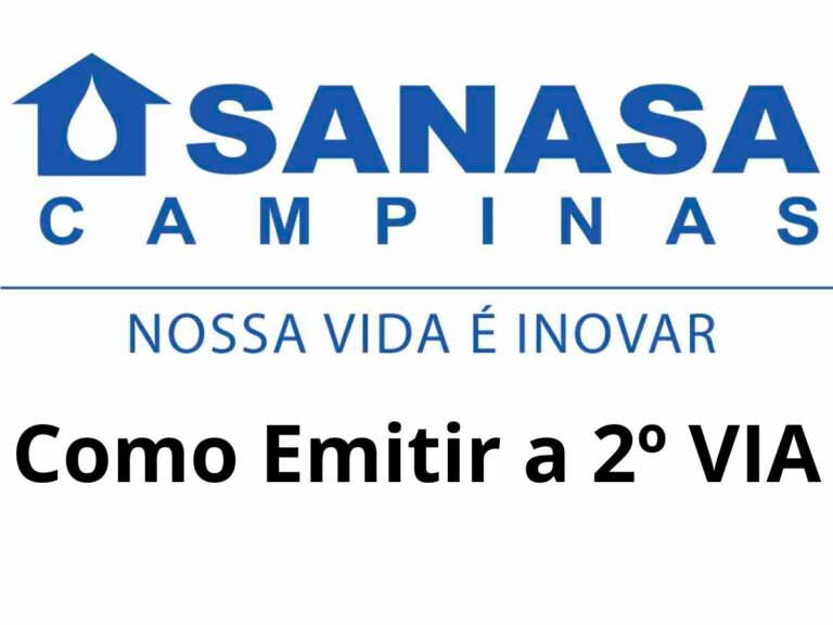 Emita a Segunda via do boleto SANASA de forma rápida e fácil - Sabnet
